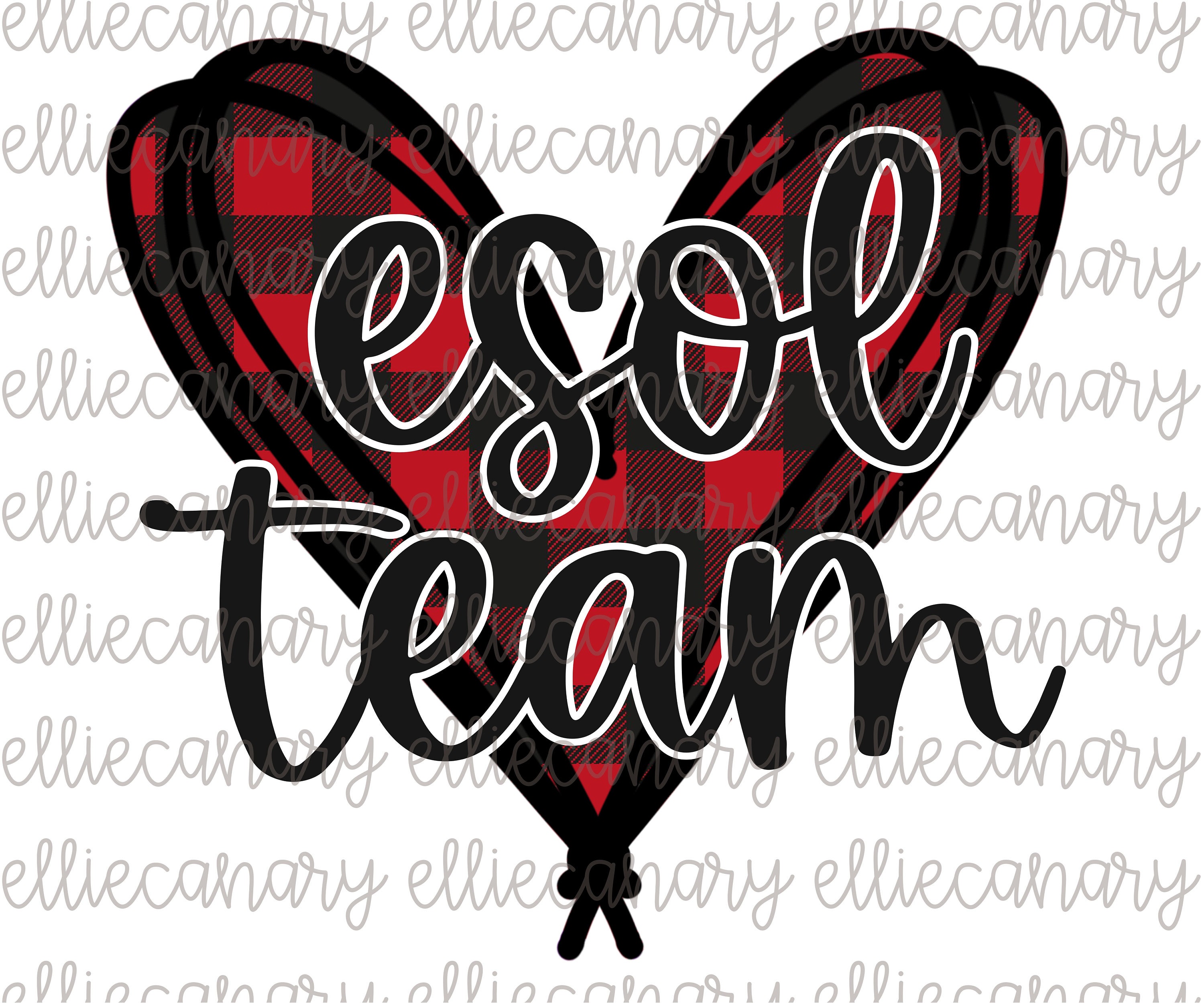 ESOL Team PNG Back to School Elementary Digital Download - Etsy