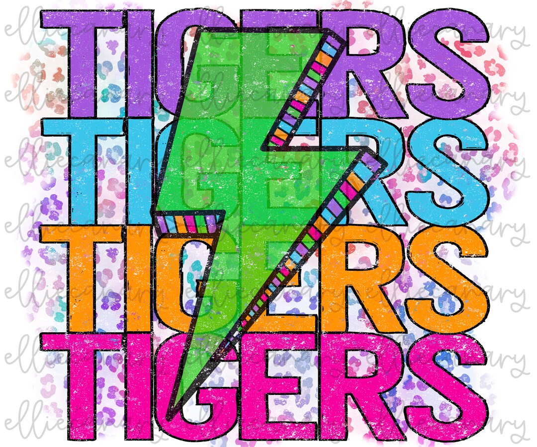 Go Tigers PNG Sports Mom Team Spirit, Digital Download, Sublimation ...