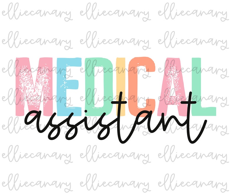 Medical Assistant PNG, Nurse, Digital Download, Sublimation Design, CMA ...