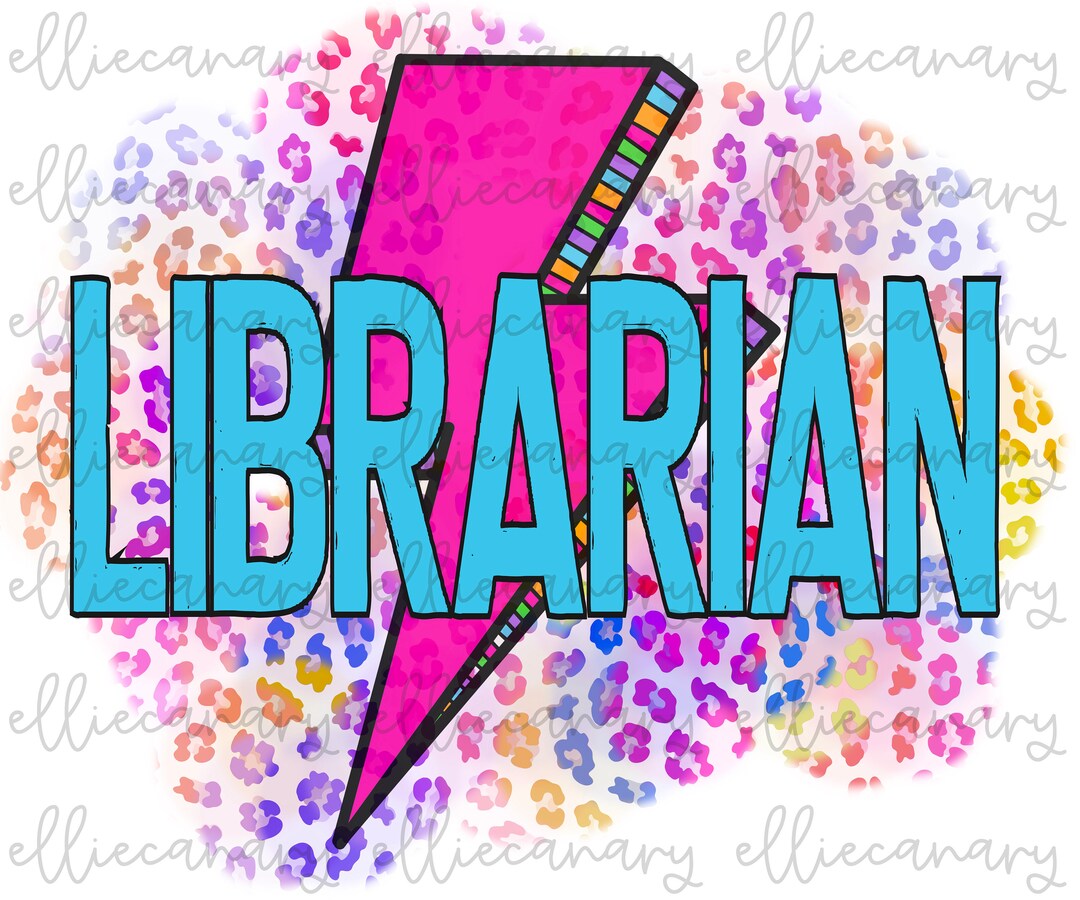 Librarian PNG, Back to School, Elementary, Digital Download ...