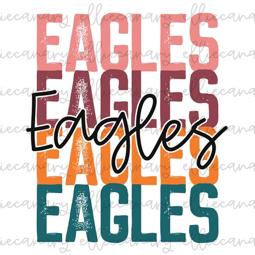 Eagles Sublimation Design Sublimation PNG Digital Download - Etsy