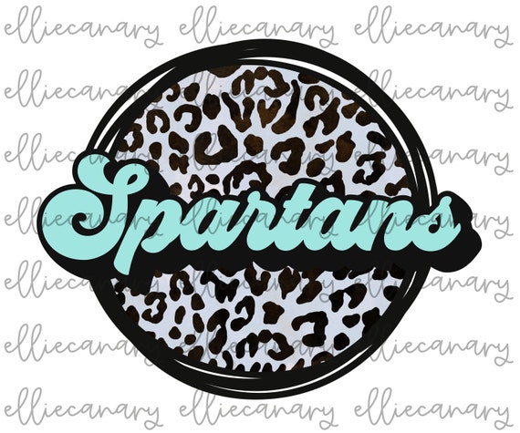 Go Spartans PNG Sports Mom Team Spirit Digital Download - Etsy
