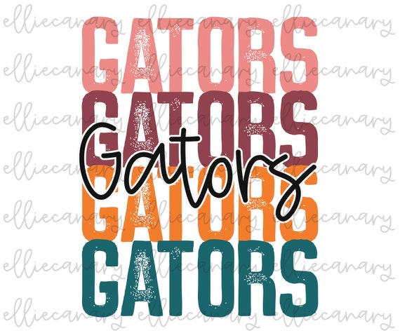Go Gators PNG Sports Mom Team Spirit Digital Download | Etsy