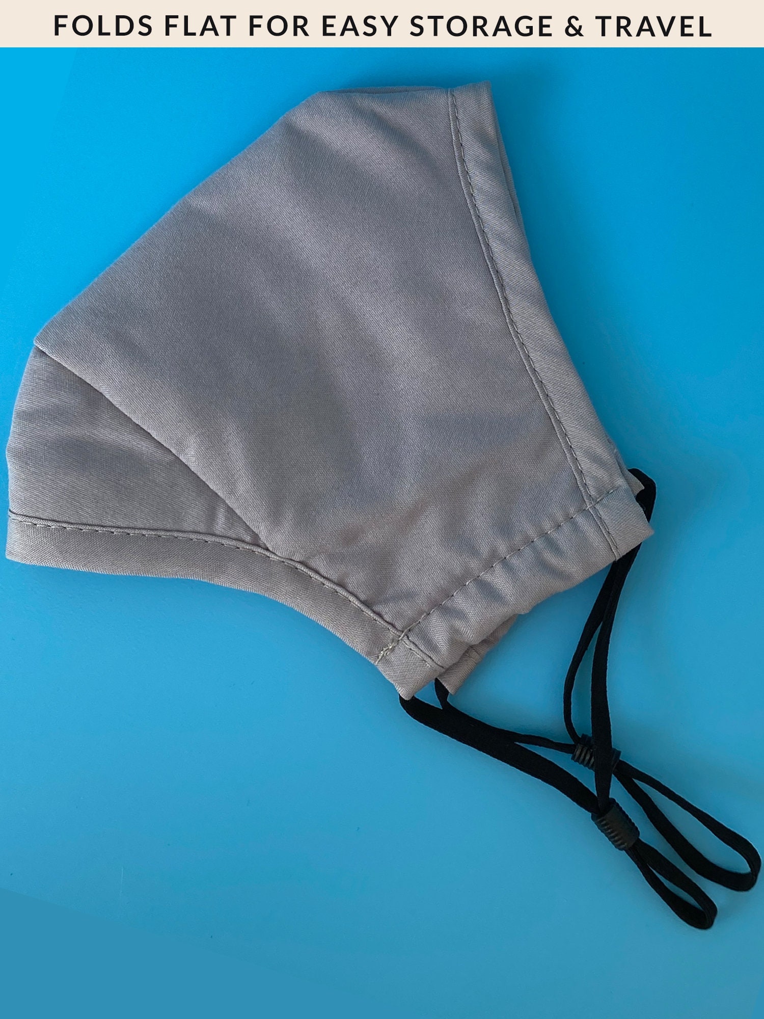 3D Triple Layer Face Mask - 3 Layer - Reusable - Filter Pocket - Nose ...