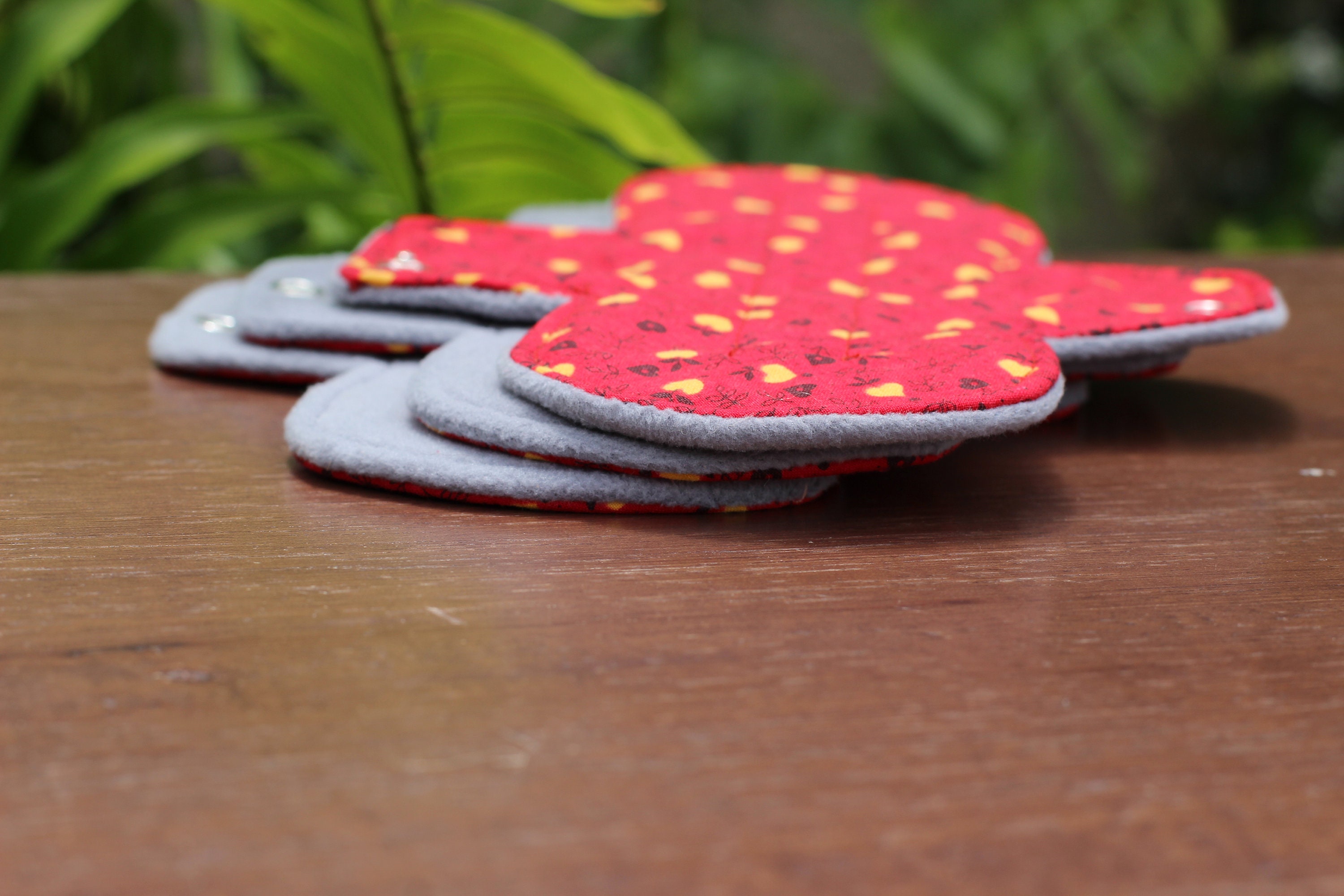 Leak-proof Washable Pad Bundle organic - Etsy New Zealand