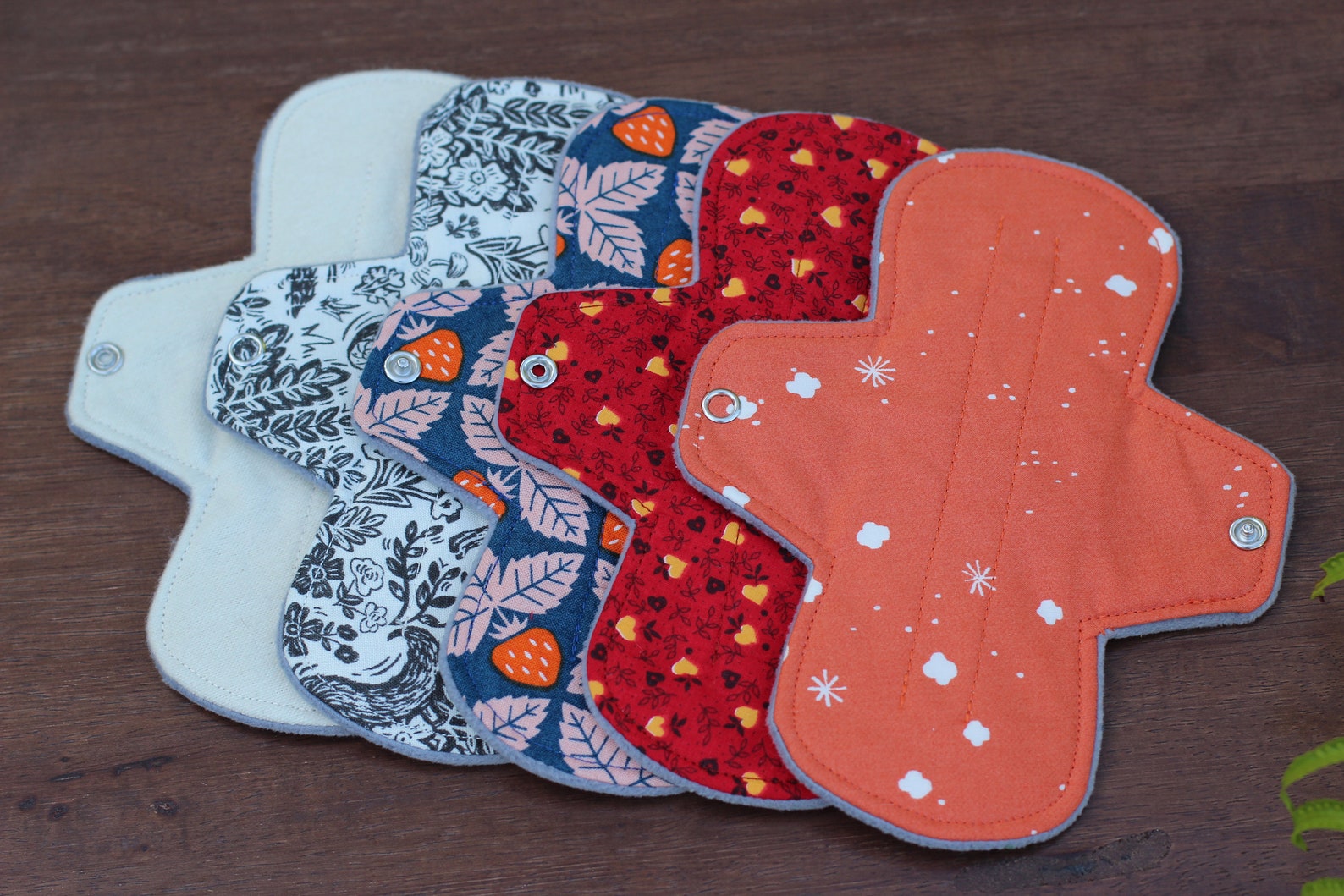 Leak-proof Washable Pad Bundle organic - Etsy