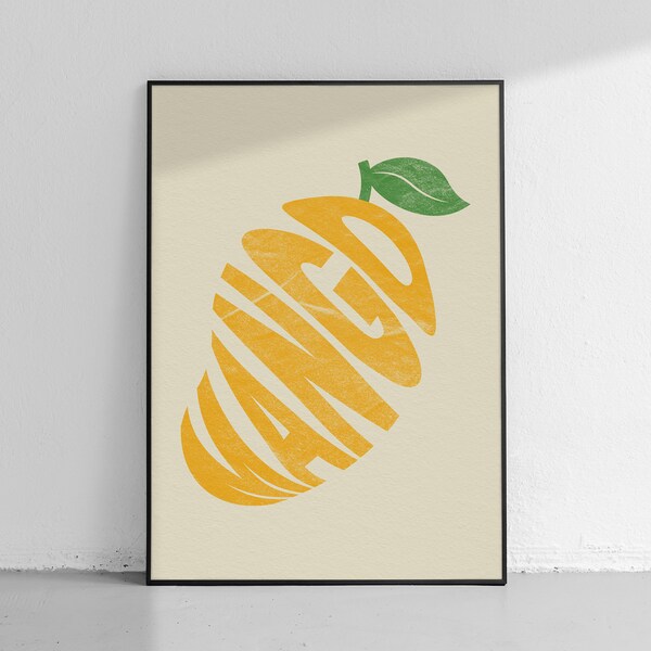 Mango Print - Etsy