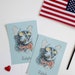 Custom Pet Portrait Postcard Set,custom Cat Dog Postcards, Custom Pet ...