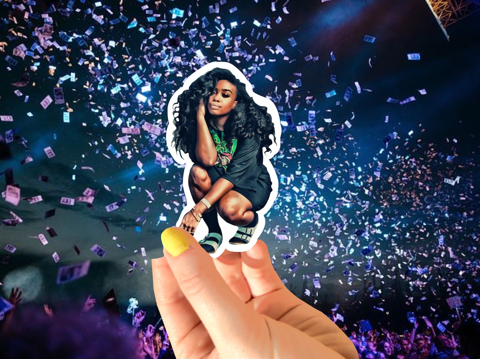 SZA Sticker Set/ Waterproof Vinyl Stickers/ Paper Stickers/ - Etsy