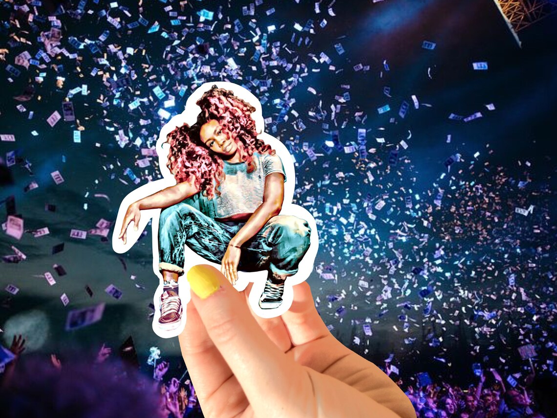 SZA sticker set/ waterproof vinyl stickers/ paper stickers/ | Etsy
