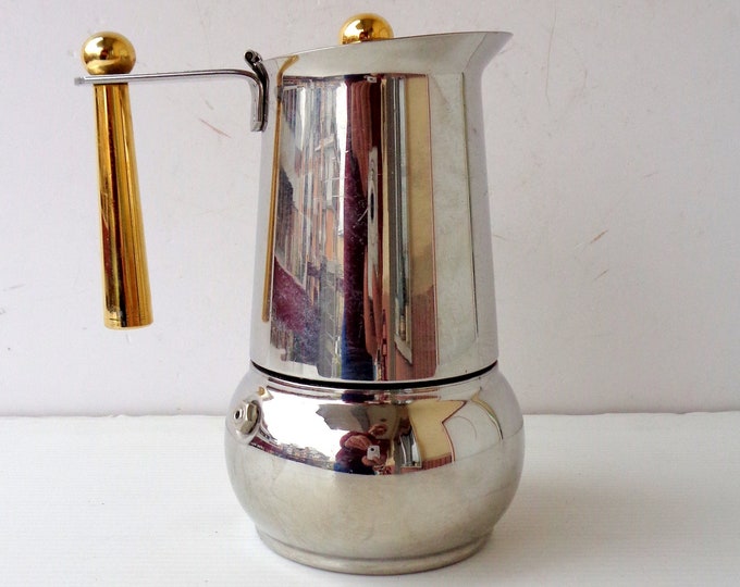 Italian Inox 18-10 Coffee Maker Espresso Machine, Never Used ...