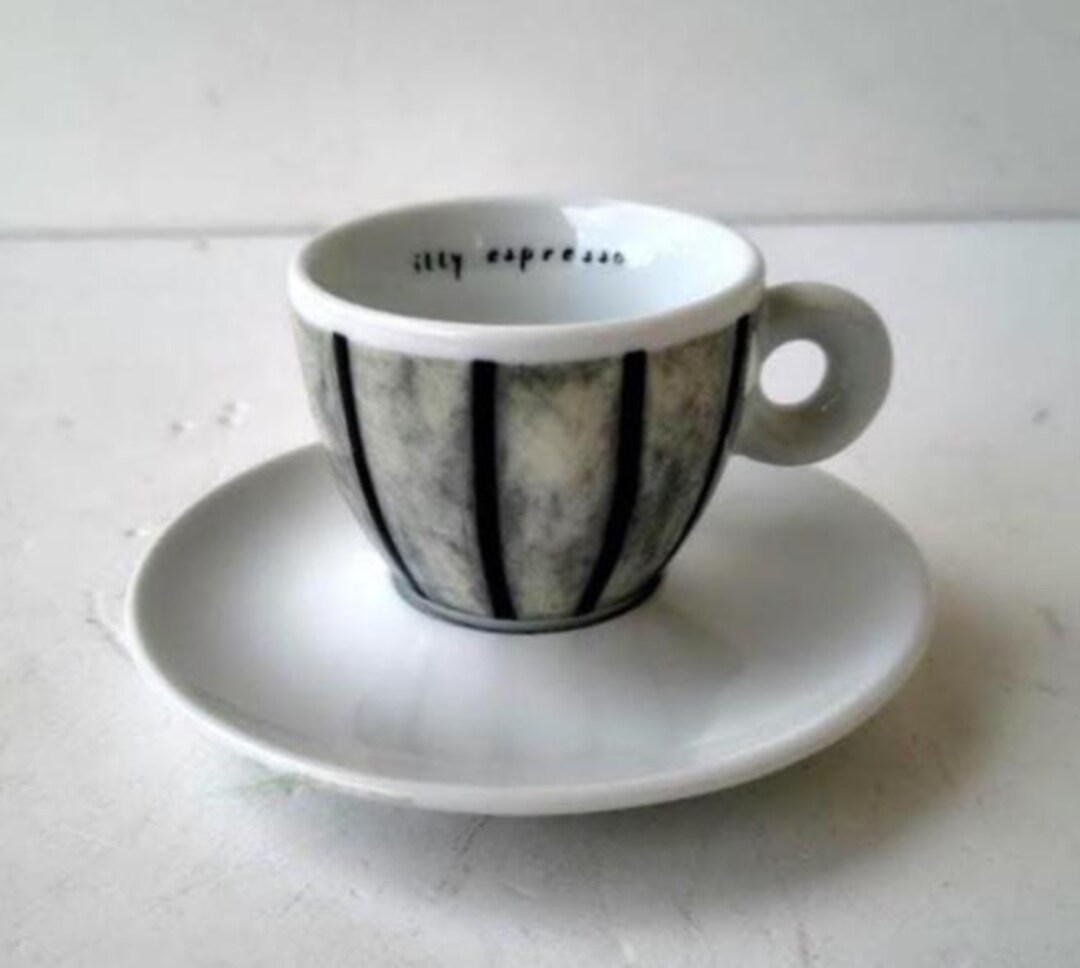 Richard Ginori, Collectible, Cup and Saucer for Coffee, Illy Brand ...