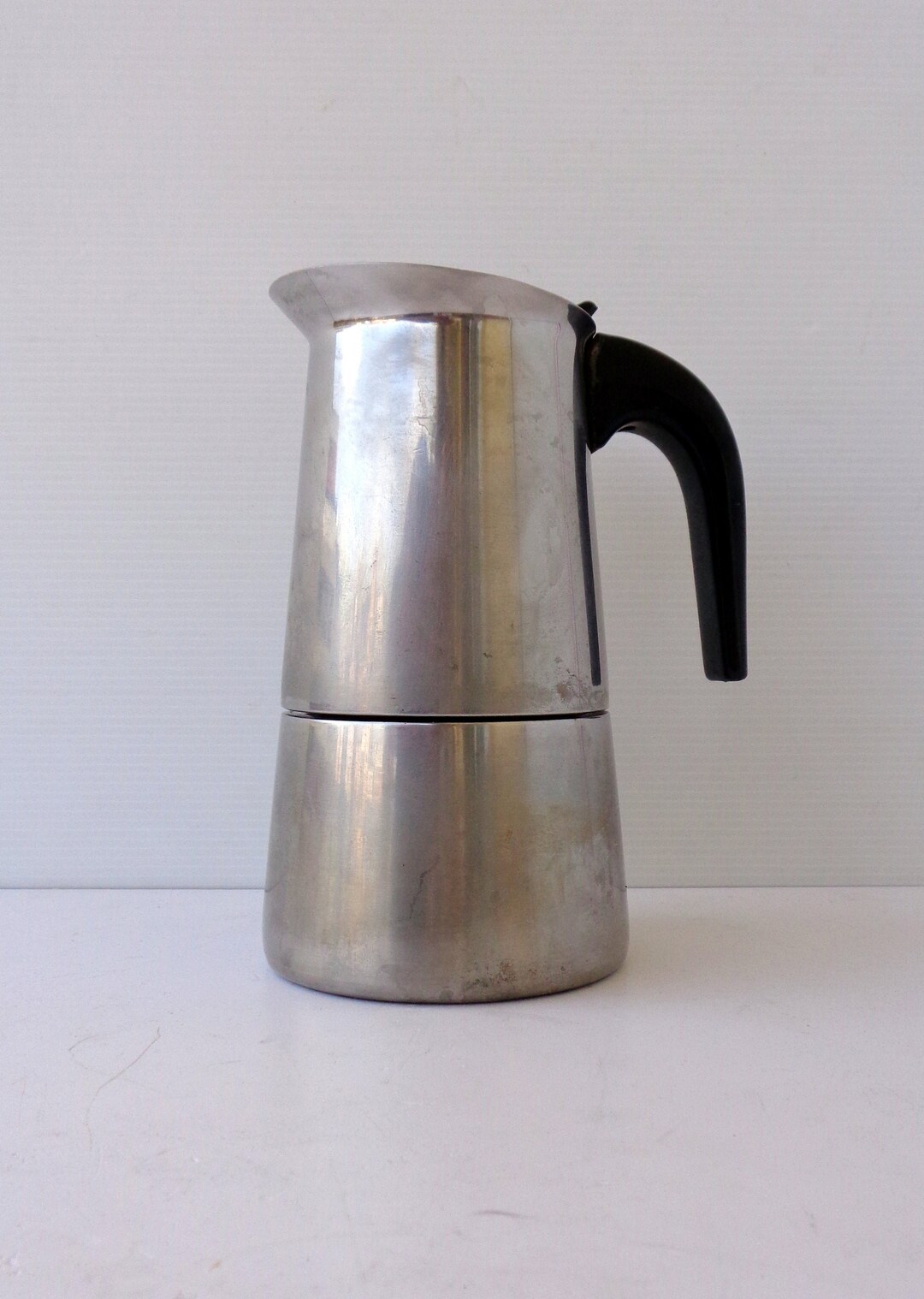 Italian Large Inox 18-10 Coffee Maker Espresso Machine, Kitchenware ...