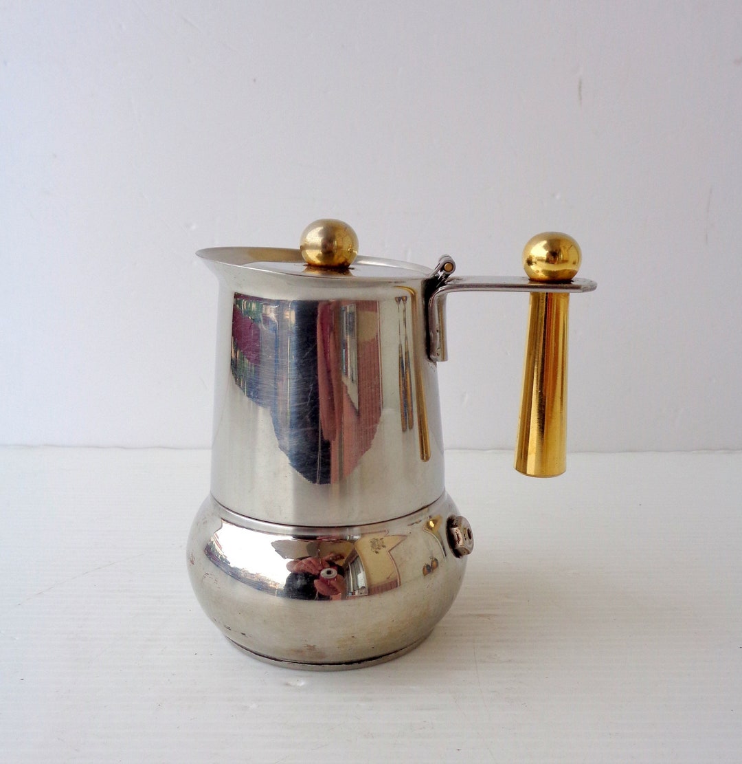 Italian Inox 18-10 Coffee Maker Espresso Machine, Kitchenware, Brand ...