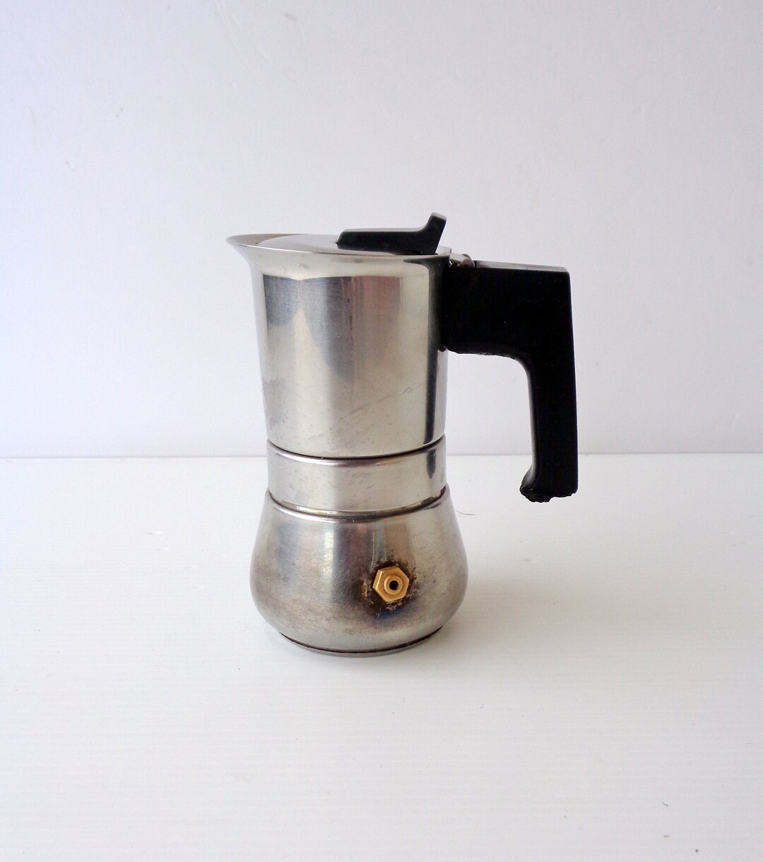 Italian Inox 18-10 Coffee Maker Espresso Machine, Kitchenware, Barista ...