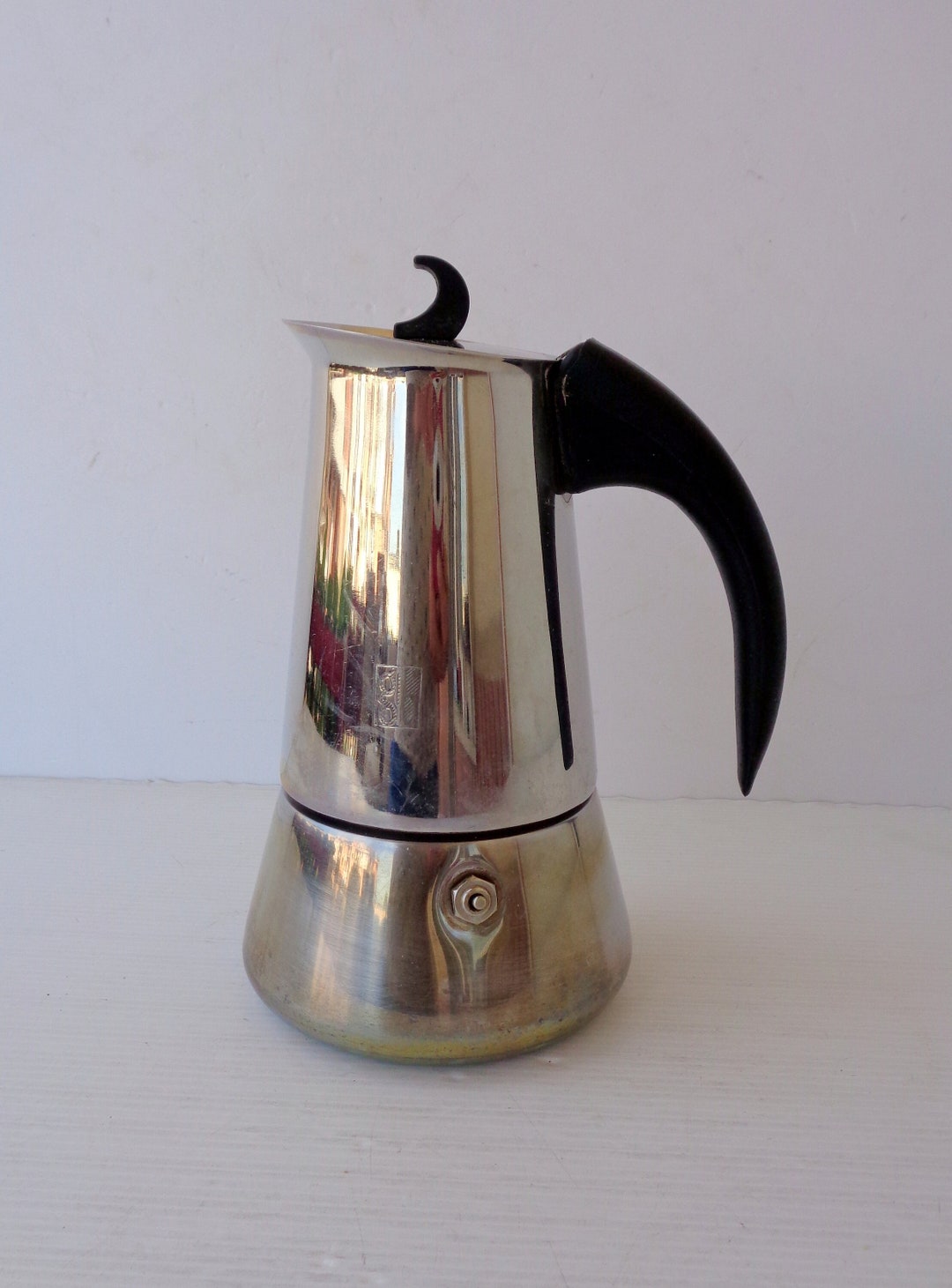 Italian Inox 18-10 Coffee Maker Espresso Machine, Brand Guido Bregna ...