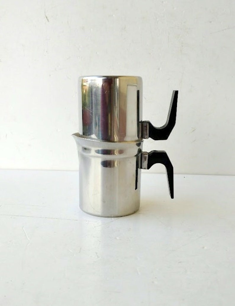 ILSA BRAND ,old Neapolitan Coffee Maker, Completely in Steel Inox ...