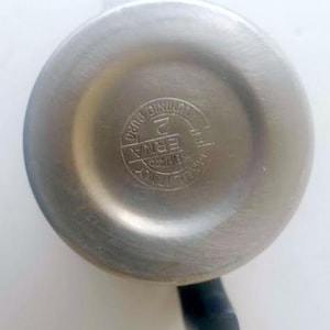 ETERNA Brand Neapolitan Coffee Maker, Completely in Pure Aluminum, 2 ...