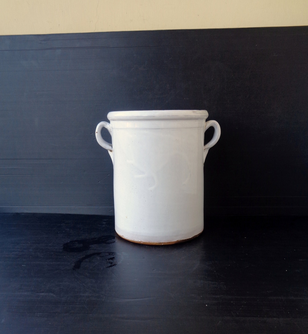 Handmade Italian, Large Clay Vase, Pot Vase, Vase for Preserving Food ...