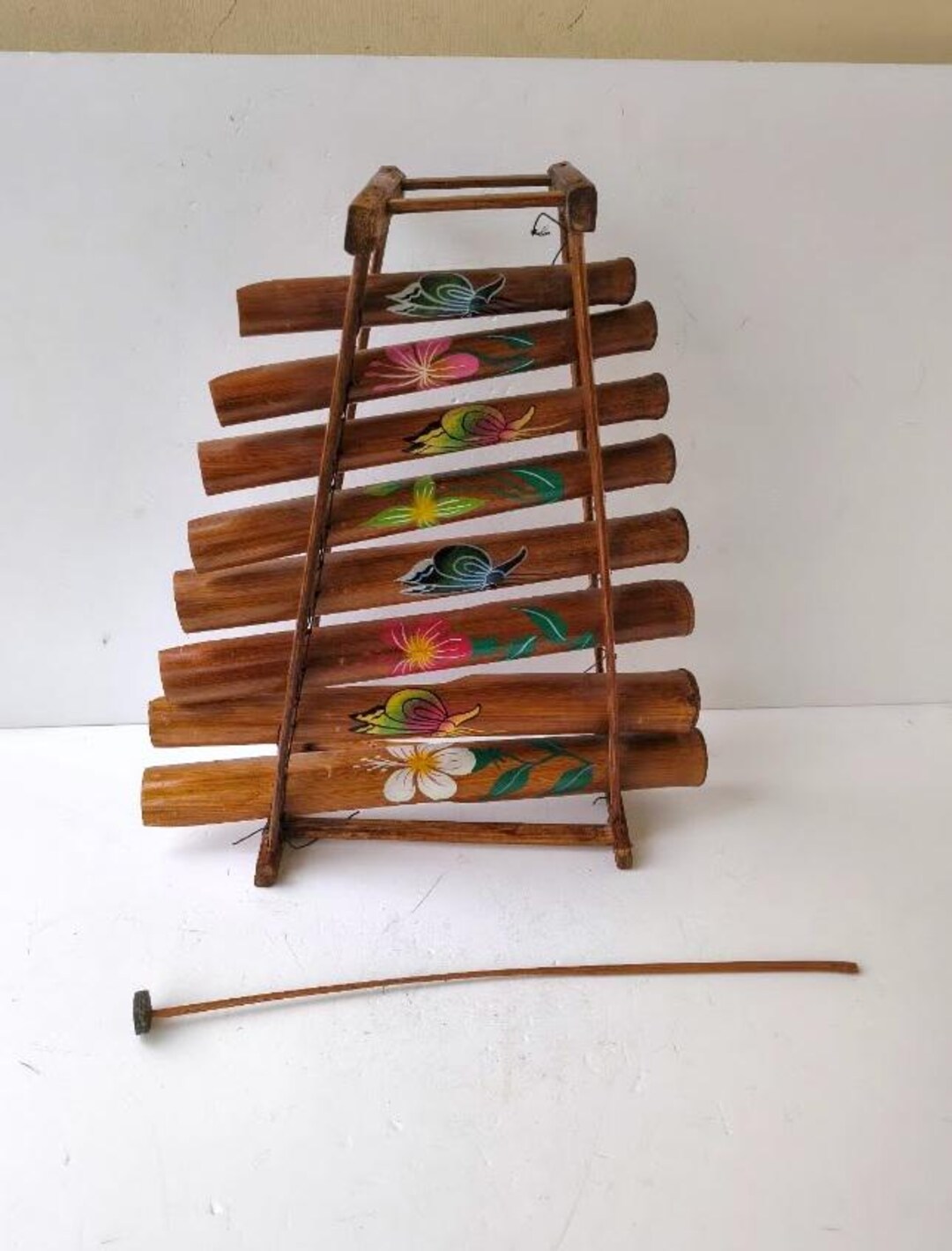 Bamboo Xylophone, a Traditional Musical Instrument From Bali, Indonesia ...