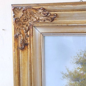 Vintage Italian Oil Paintings on Canvas , "landscape" Framed in a ...