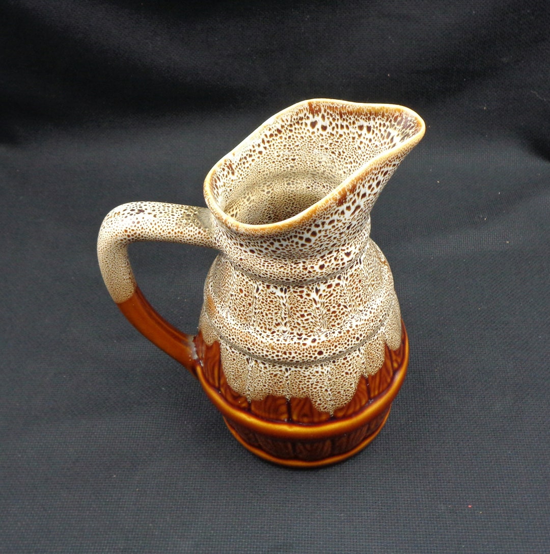 Old Burnished Terracotta Jug, Handmade , Excellent for Wine, Made in ...