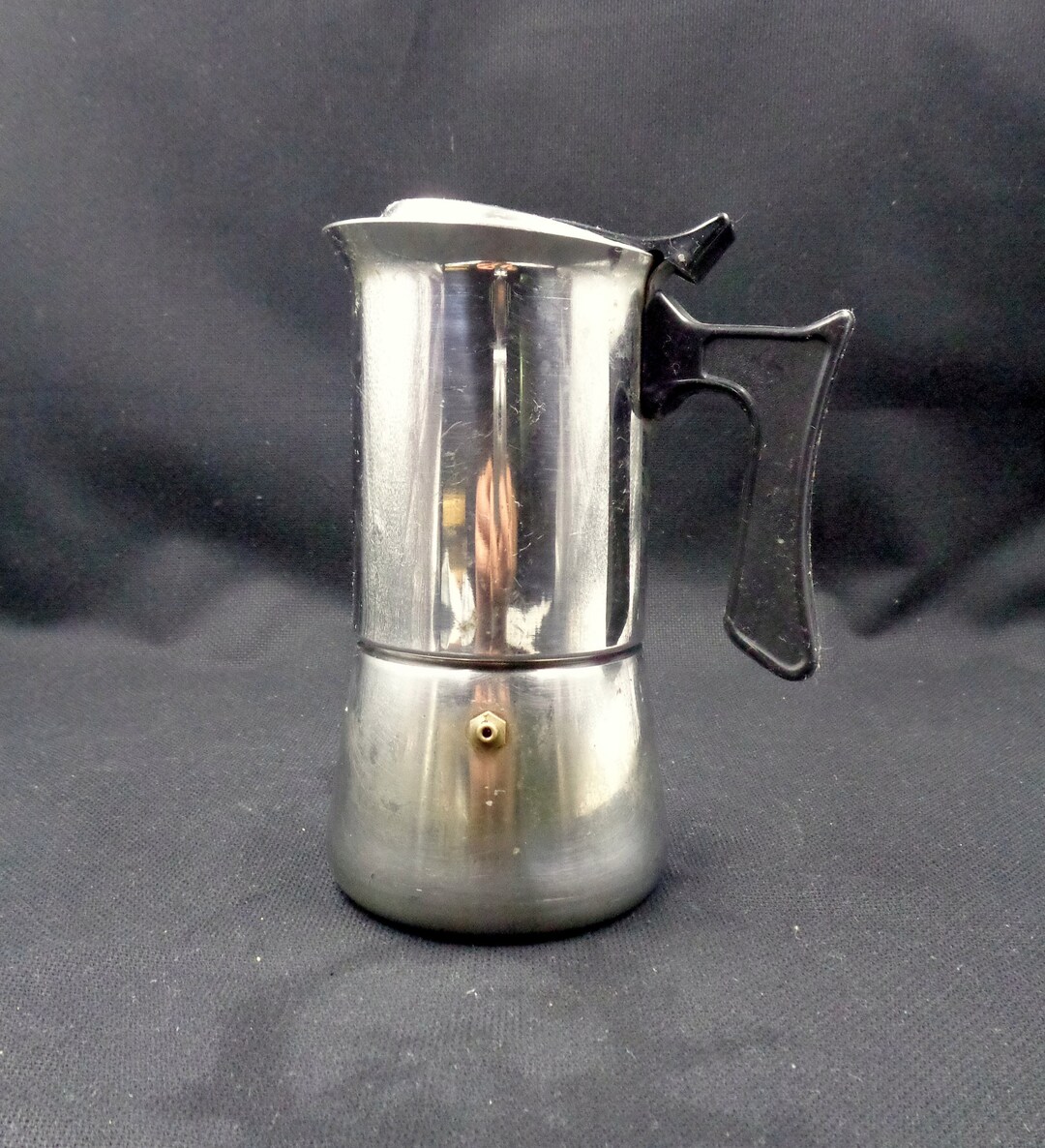 Italian Large Inox Coffee Maker Espresso Machine, Never Used ...