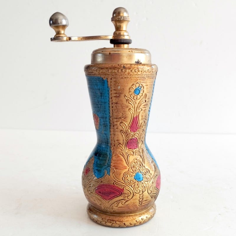 Antique Pepper Mill - Etsy