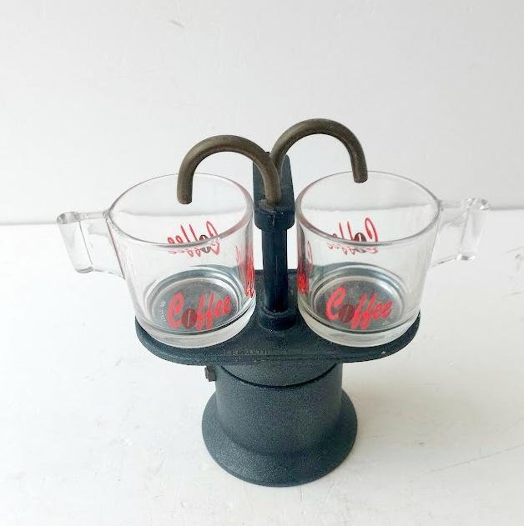 Bialetti, Italian Espresso Maker,in Aluminum, Double Serving Stovetop ...