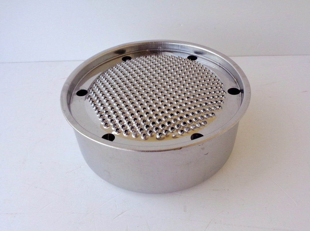 Italian Round Steel Cheese Grater Box for Parmesan Cheese. - Etsy