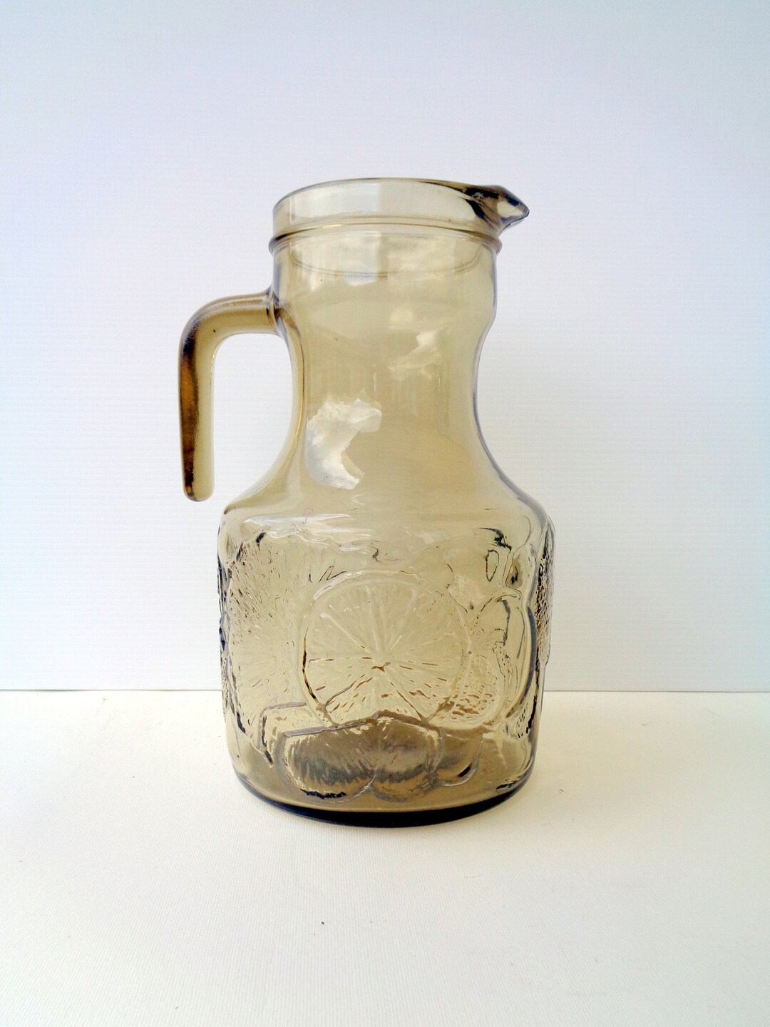 Collectible Italian Vintage Mod-dep Glass Pitchers Glass Vintage Style ...