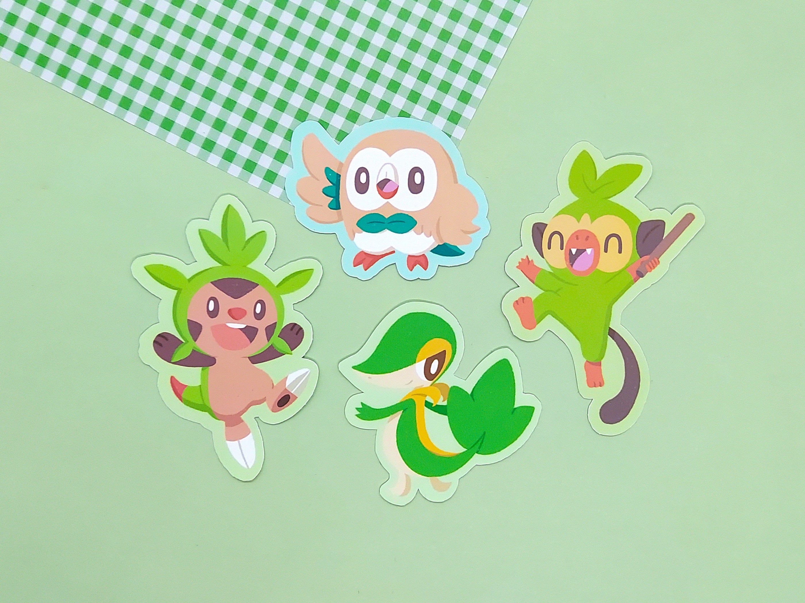 Starter Pokemon Vinyl Stickers - Etsy Australia