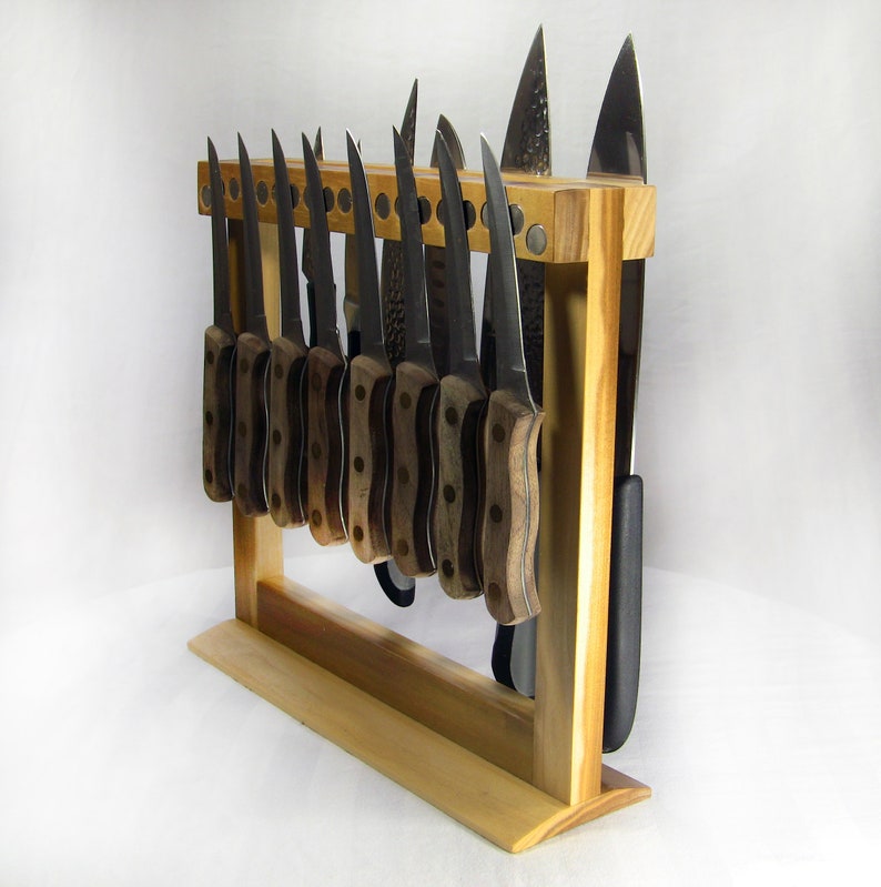 The Magnetic Knife Stand - Etsy