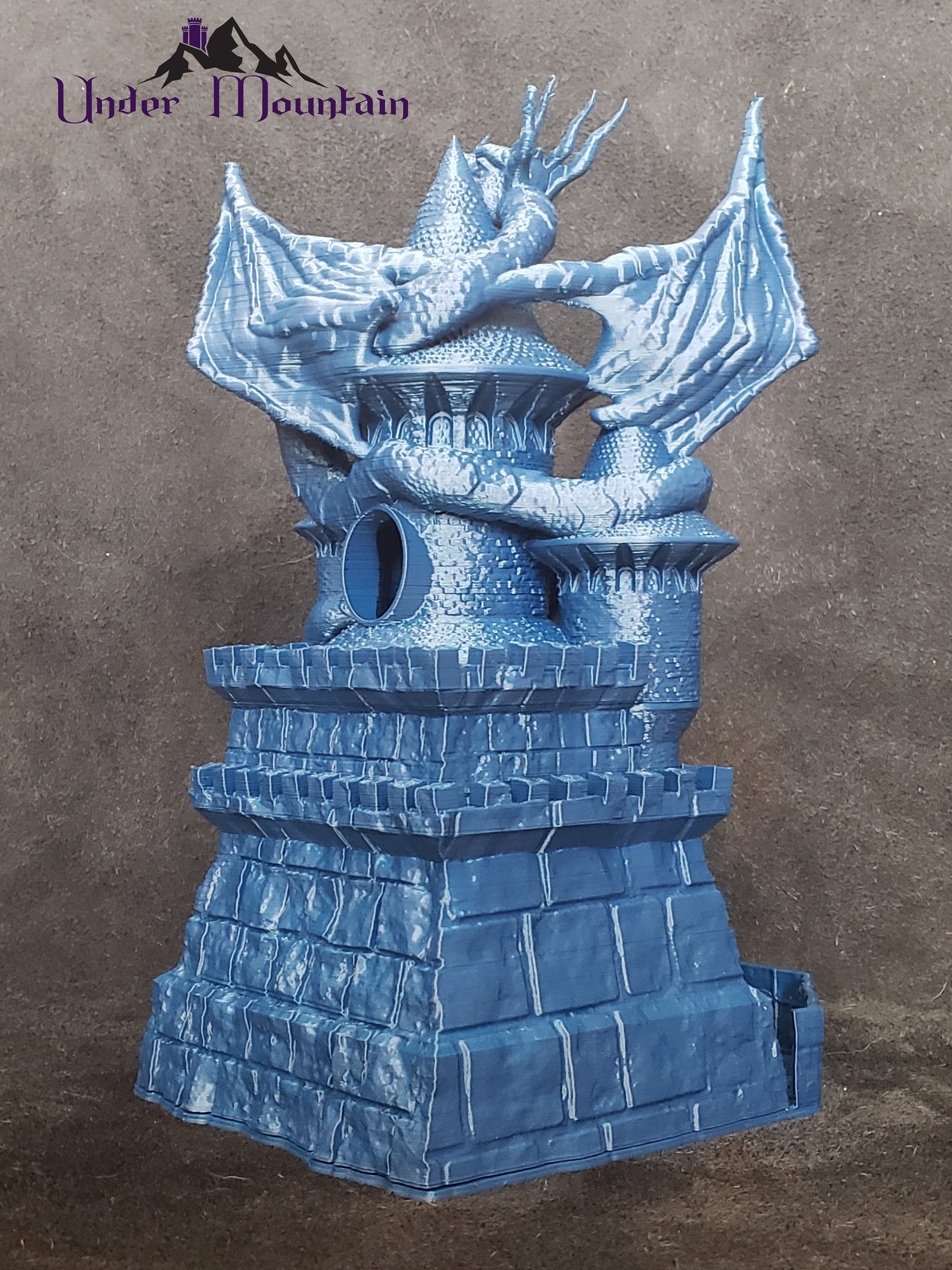 Dungeon Master Dice Tower by Fates End for Tabletop Games - Etsy