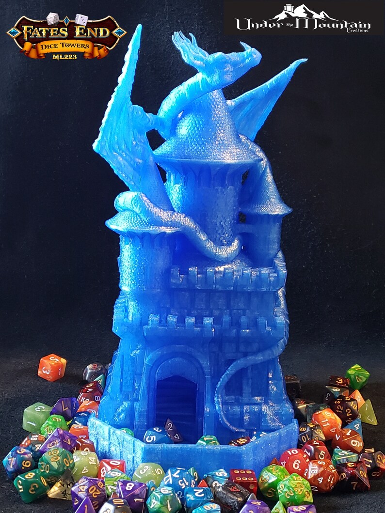 Dungeon Master Dice Tower by Fates End for Tabletop Games - Etsy