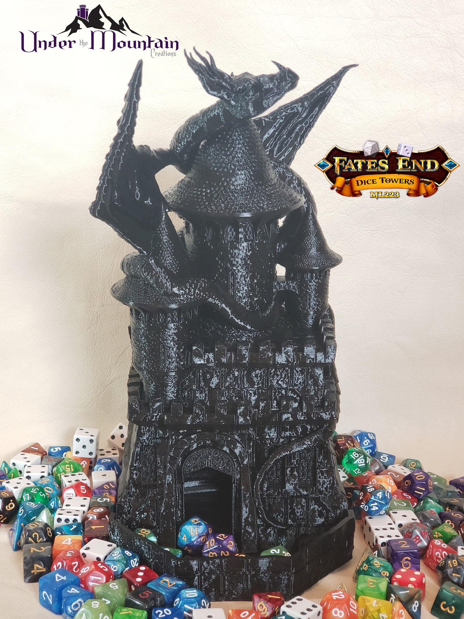 Dungeon Master Dice Tower by Fates End for Tabletop Games - Etsy