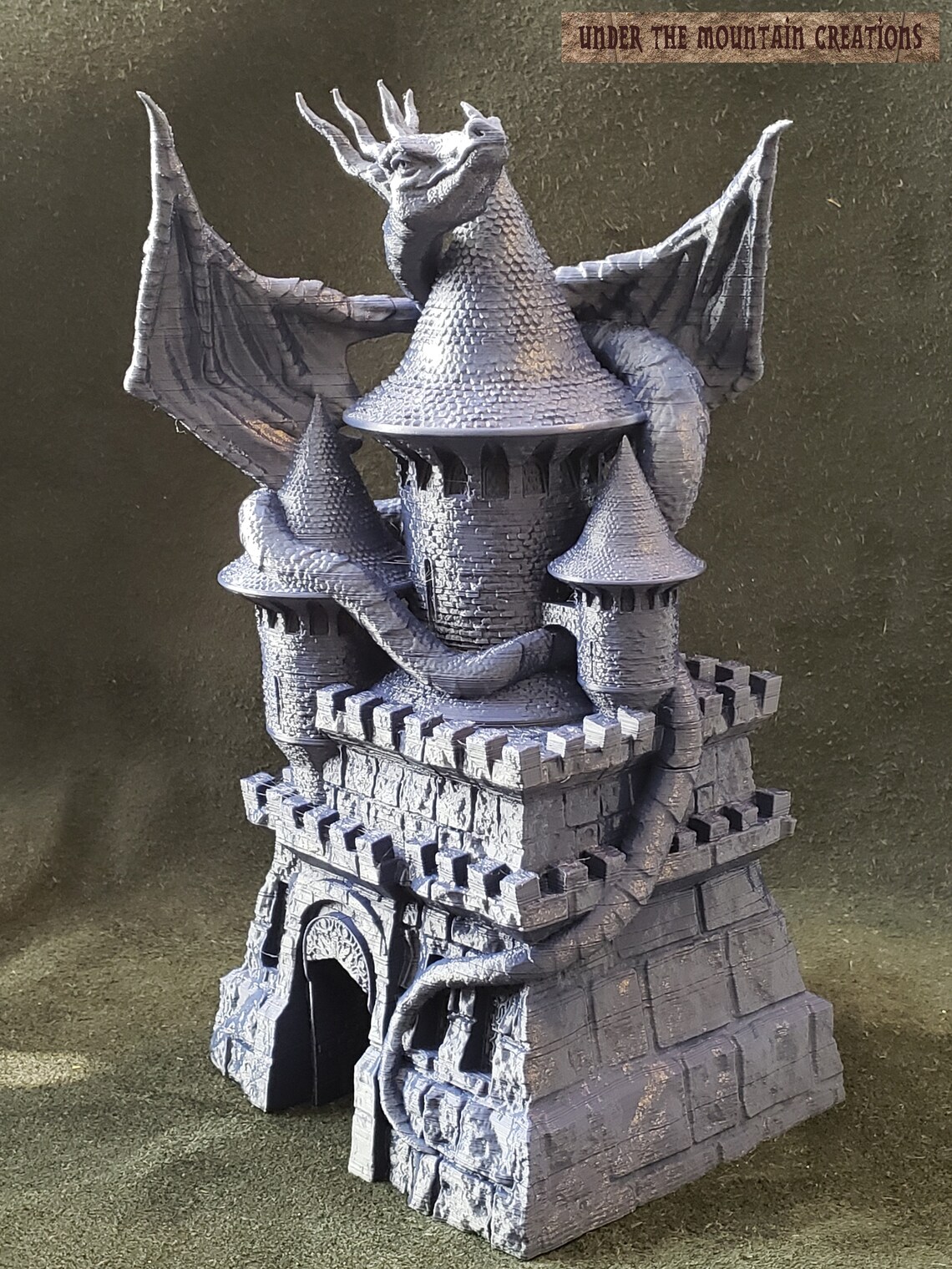 Dungeon Master Dice Tower by Fates End for Tabletop Games | Etsy