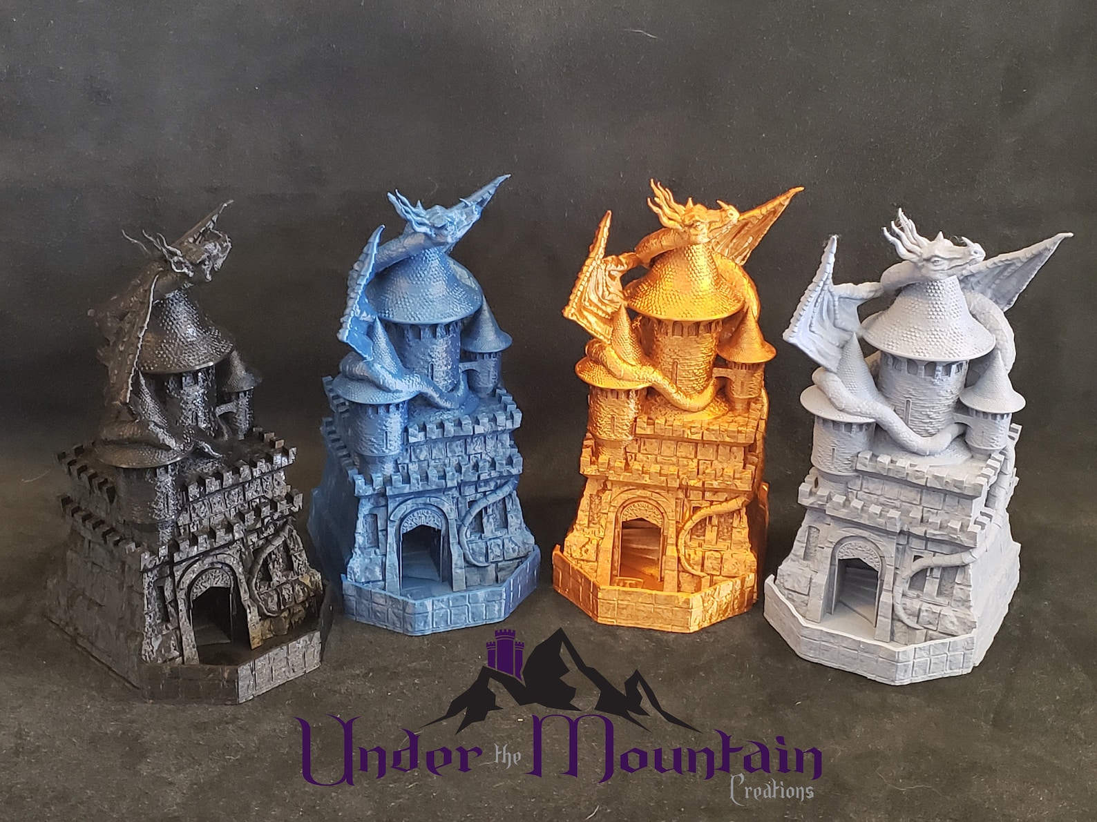 Dungeon Master Dice Tower by Fates End for Tabletop Games - Etsy