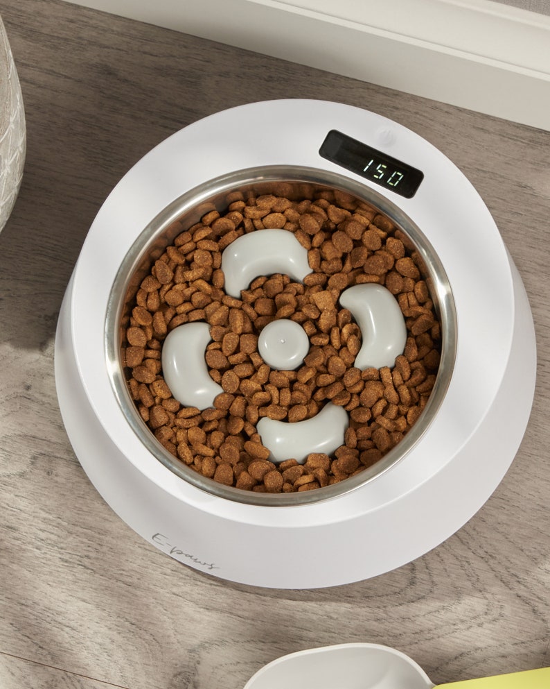 Intelligent Digital Pet Dog Weighing Bowl - Personalised - With Added ...