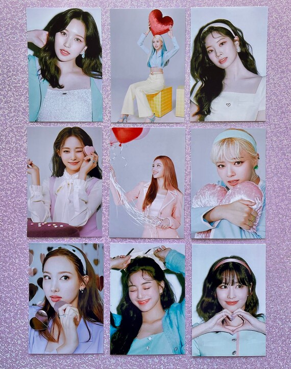TWICE Formula of Love Concept Photocards Full of Love Ver. | Etsy Ireland
