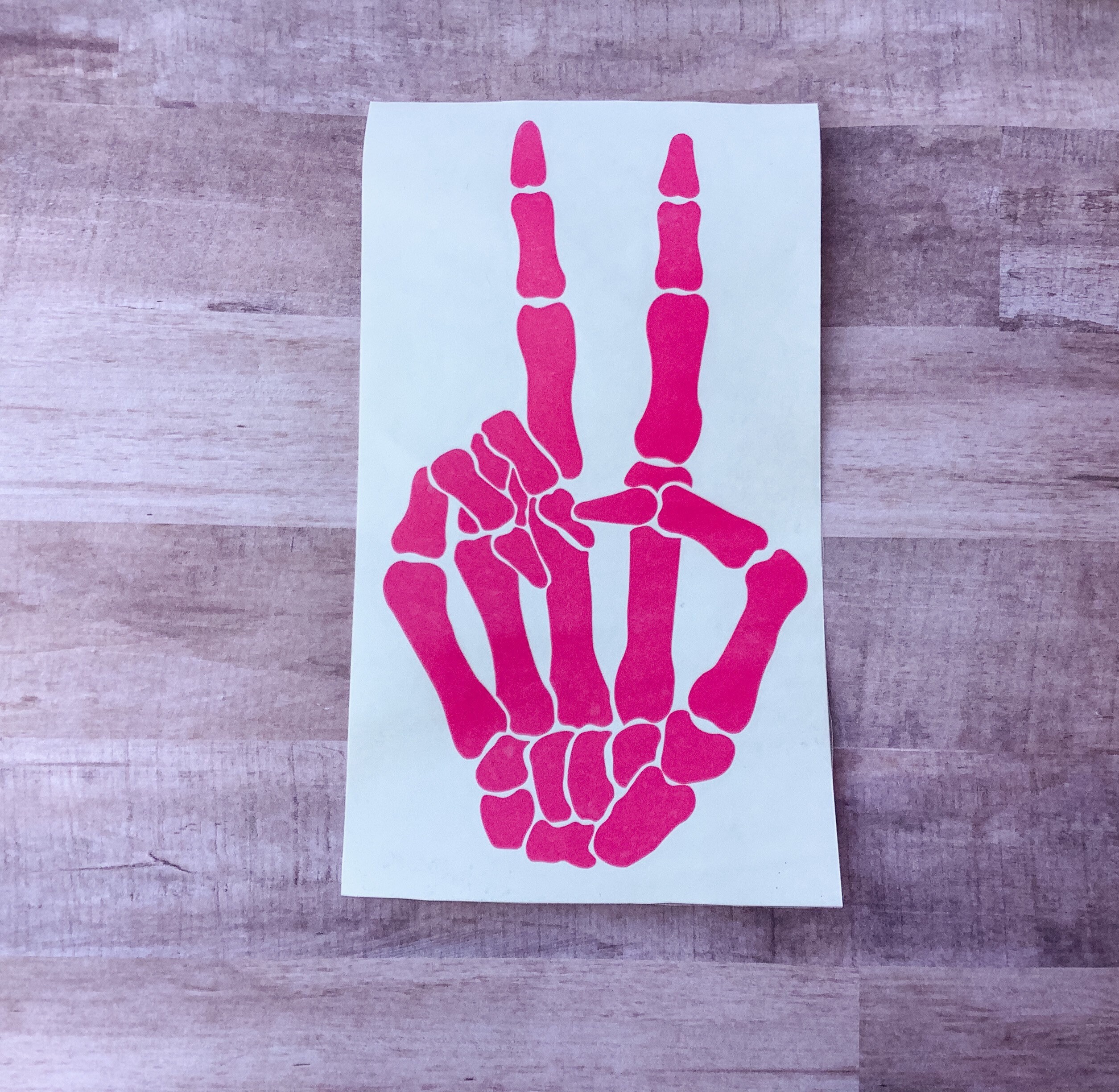 Skeleton peace sign / skeleton hands / skeleton peace sign - Etsy.de