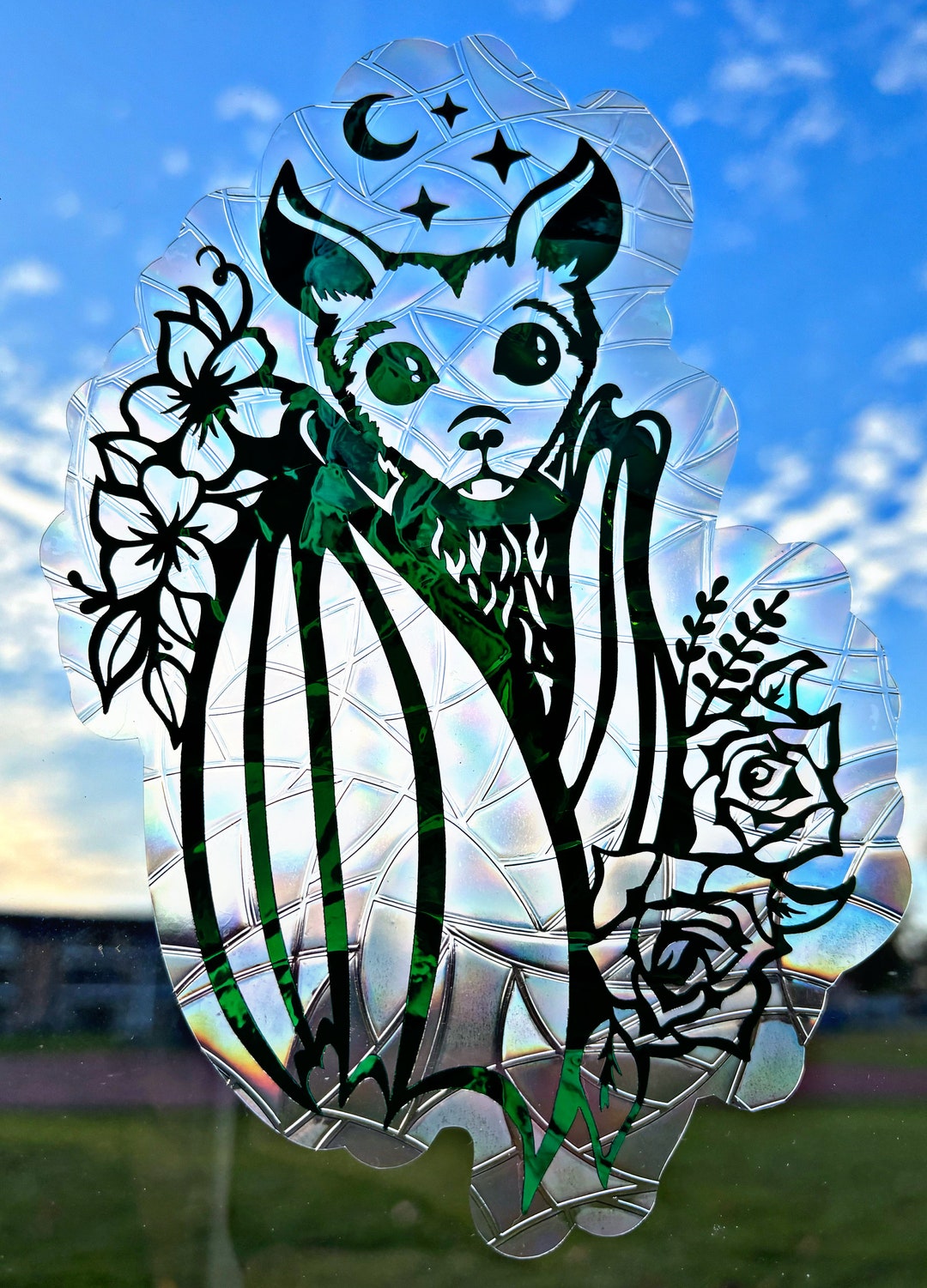 Bat Window Cling / Batty for Bats / Beautiful Bat / Window - Etsy