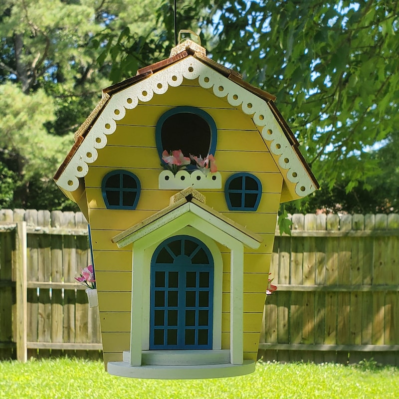Cottage Birdhouse - Etsy