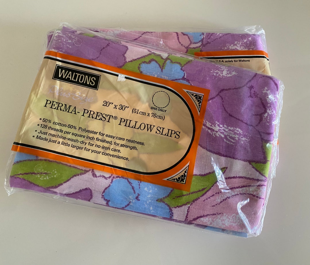 Pair of Retro Pillowcases - Etsy Australia