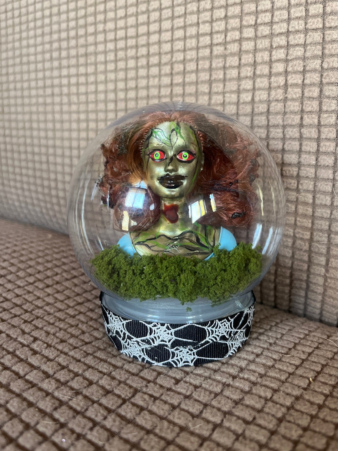 Spooky Doll Head in Globe - Etsy