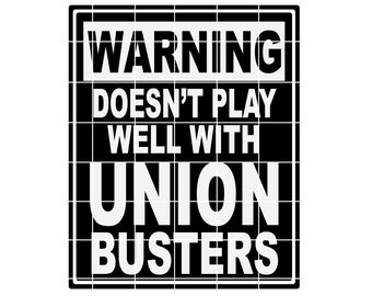 Union Labor Svg - Etsy
