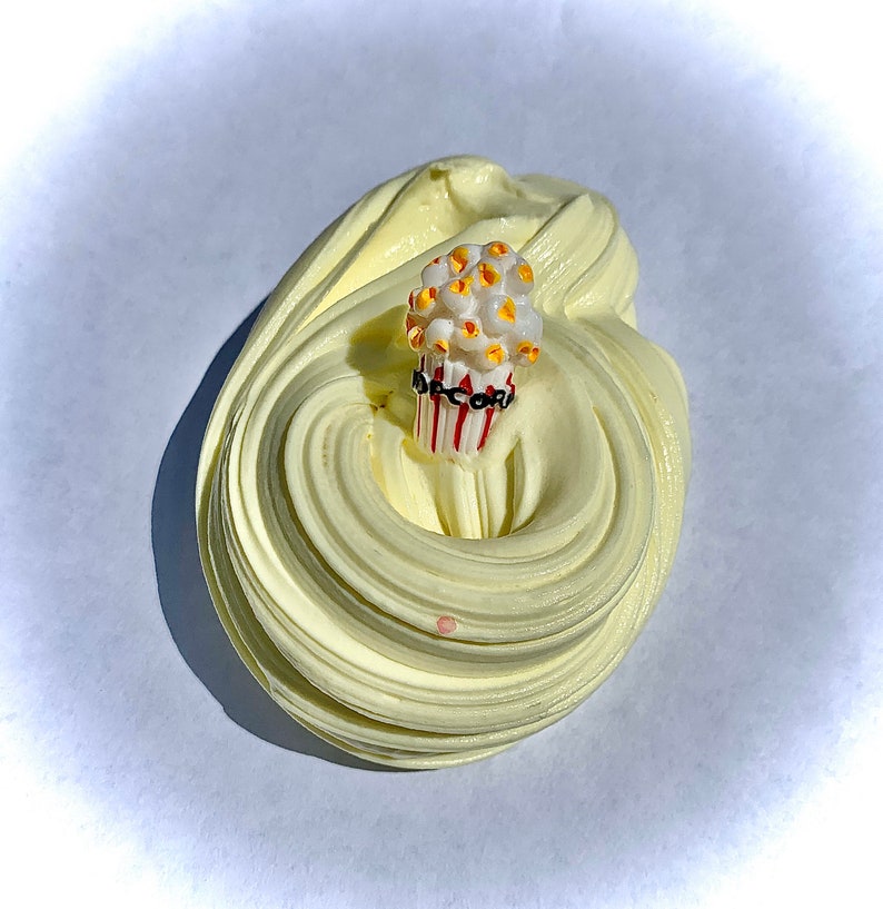 Movie Night Butter Slime Popcorn Slime With Pop Corn Scent - Etsy