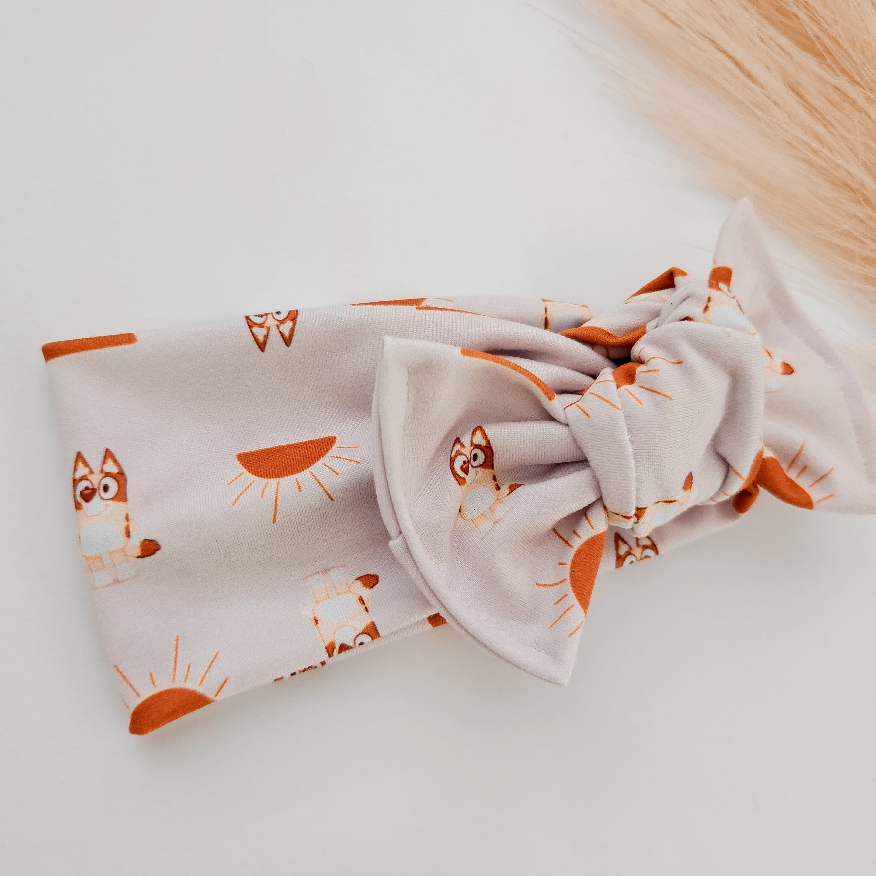 Boho Bluey Tie on Headwrap - Etsy