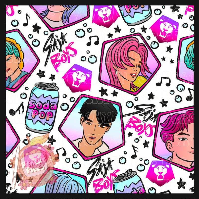 Kpop Soda Pop Background - Etsy