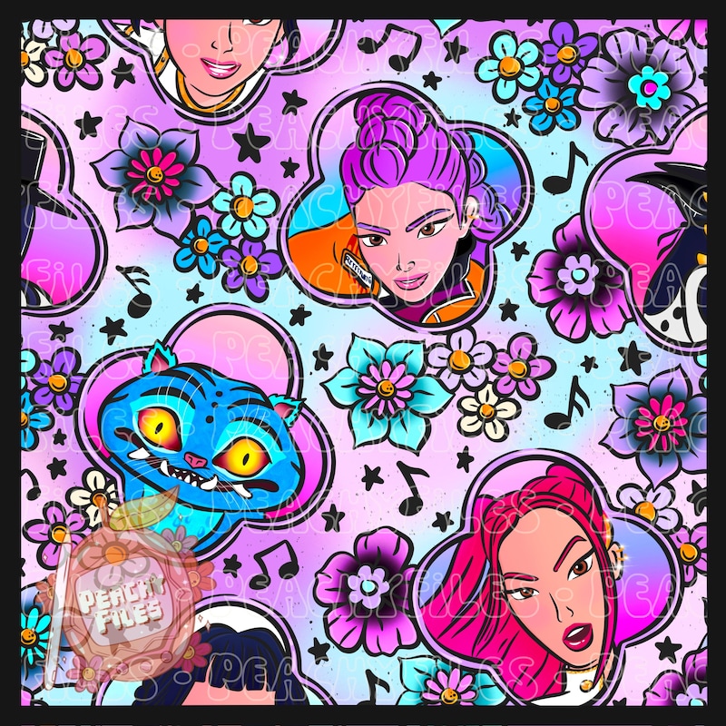 Kpop Demon Hunter Patterns - Etsy